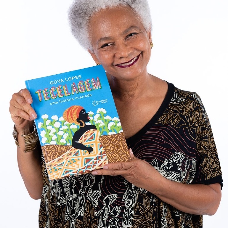 Artista visual e designer Goya Lopes lança livro infantil