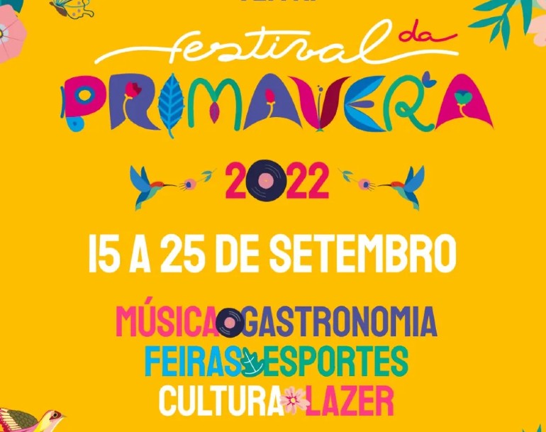 Confira o que acontece no Festival da Primavera 2022