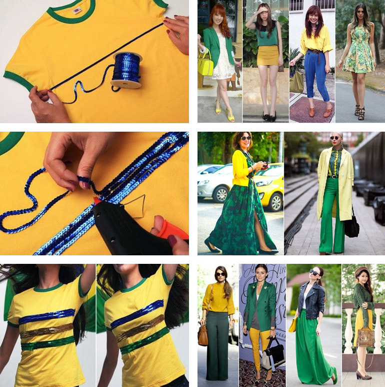 Como montar uma roupa diferente para torcer pelo Brasil na Copa