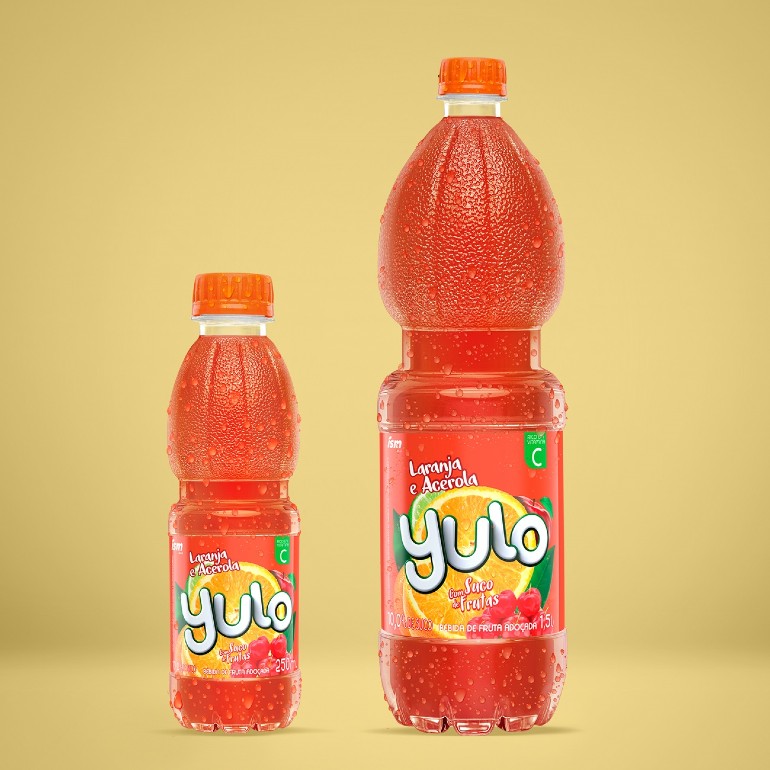 Suco Yulo lança novo sabor Laranja e Acerola