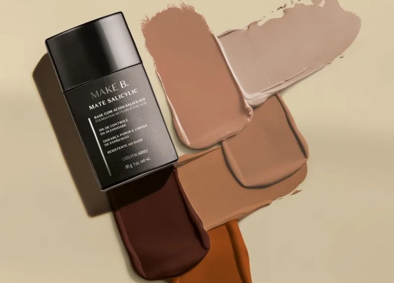 Base com 24 tons e batons refiláveis são aposta em portfólio de Make B.