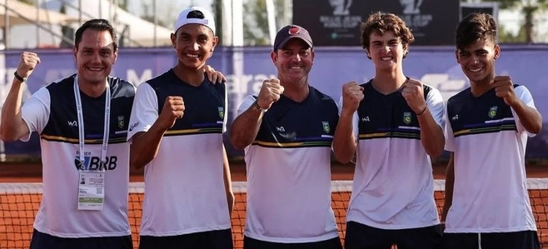Tênis: Brasil conquista título inédito da Copa Davis Júnior
