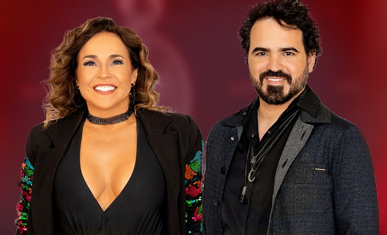 Daniela e Gabriel Mercury cantam juntos na Concha Acústica do TCA